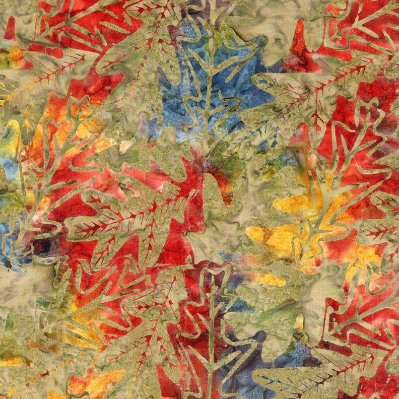 Forest Floor Batiks by Timeless Treasures OAKLEAF/NATURE – Arizona Quilts