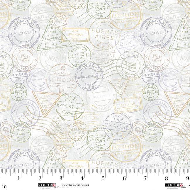 Air Mail by Studio E Fabrics STAMPS/MIST – Arizona Quilts