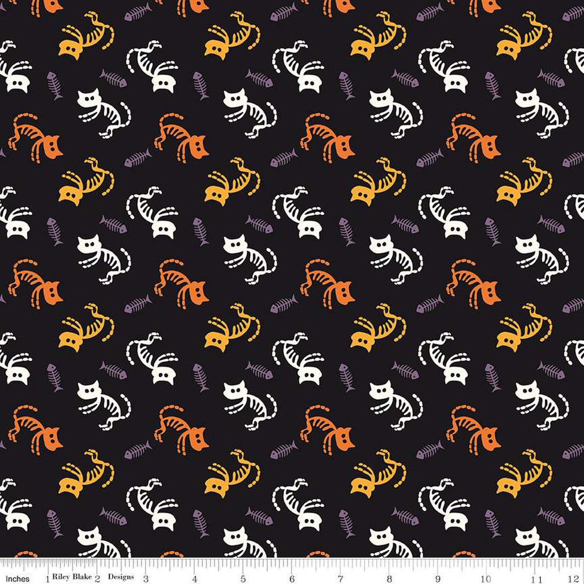 Beggar's Night by Riley Blake CATS/BLACK – Arizona Quilts