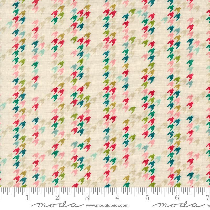 Cozy Wonderland by Moda Fabric HOUNDSTOOTH PARTY/NATURAL – Arizona Quilts