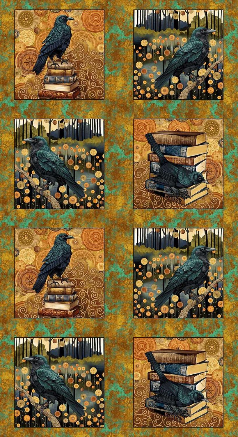 Crow-Mazing by Henry Glass 24" - 8 BLOCK PANEL – Arizona Quilts