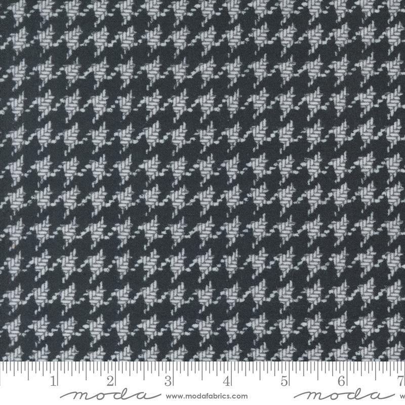 Farmhouse Flannels III by Moda Fabrics HOUNDSTOOTH/BLACK – Arizona Quilts