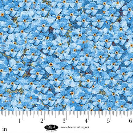 Forget Me Not by Blank Quilting FLOWERS/BLUE – Arizona Quilts