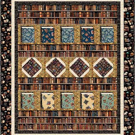 Library Shelves – Arizona Quilts