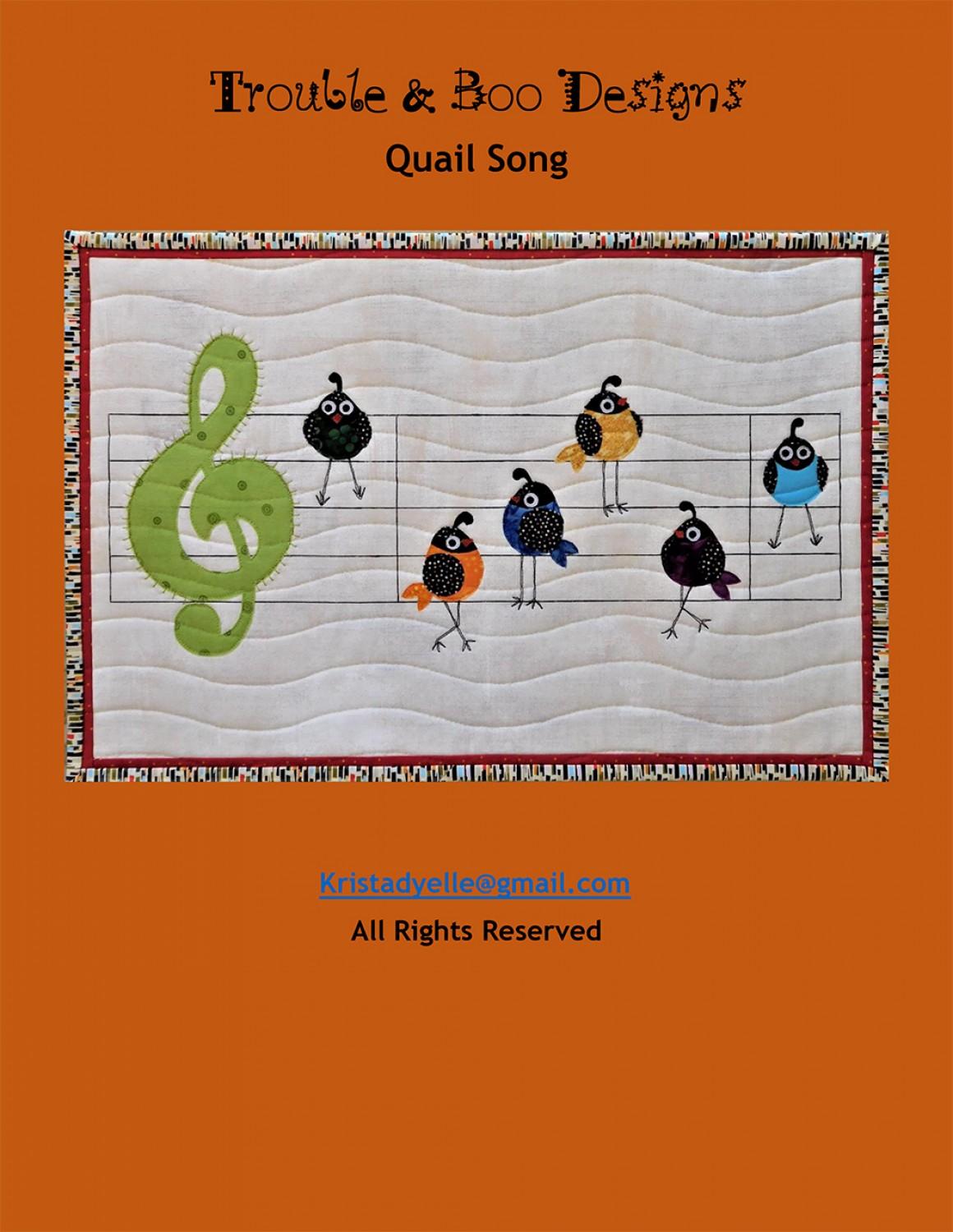 Quail Song – Arizona Quilts