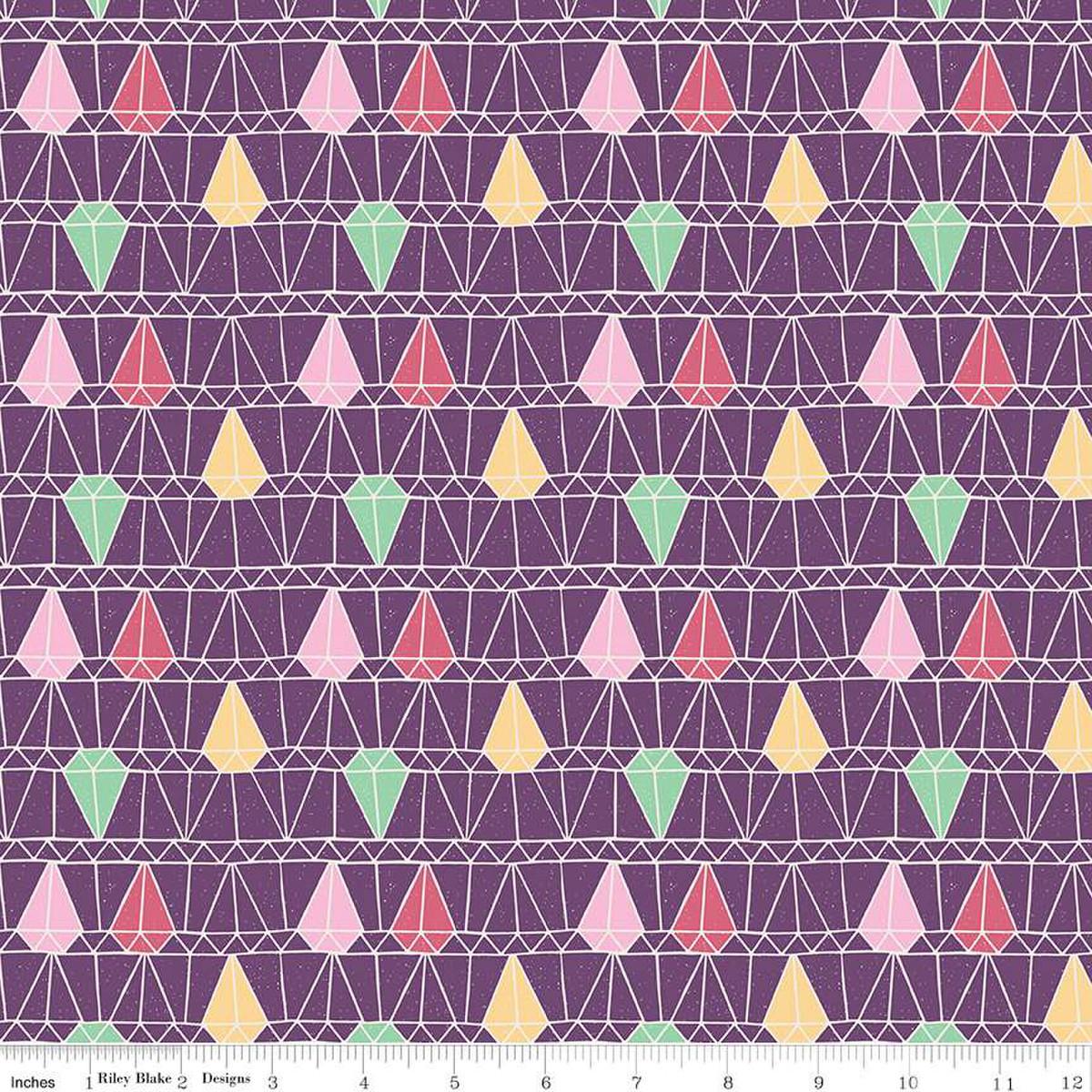 Arid Oasis by Riley Blake GREENHOUSE WINDOW/GRAPE – Arizona Quilts