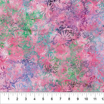 Kaleidoscope Batiks by Banyan Batiks FLORAL BURST/PLUM BERRY – Arizona ...