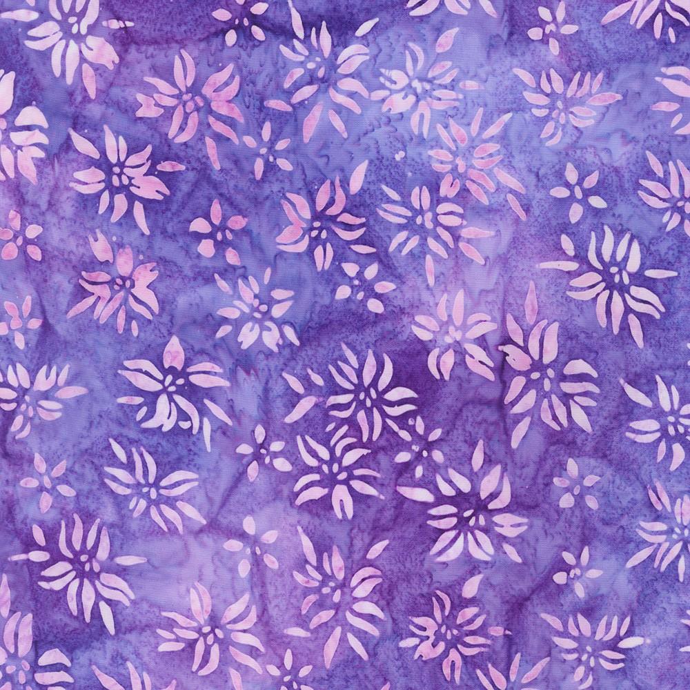 Lily Bella Batiks by Robert Kaufman FLOWER BURST/HEATHER – Arizona Quilts