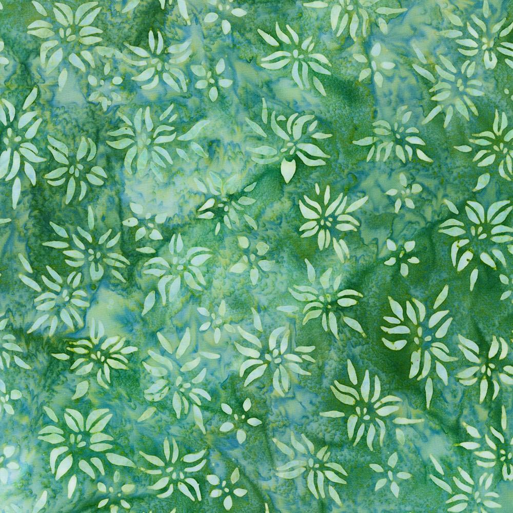 Lily Bella Batiks by Robert Kaufman FLOWER BURST/POND – Arizona Quilts