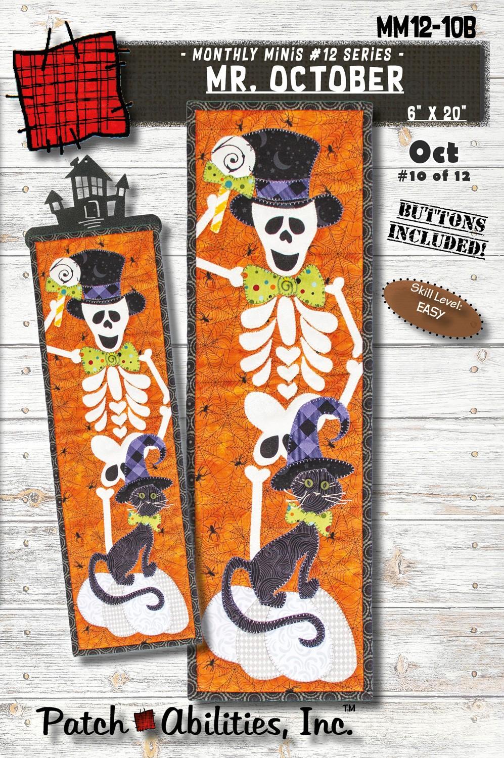 Mr. October Includes Buttons – Arizona Quilts