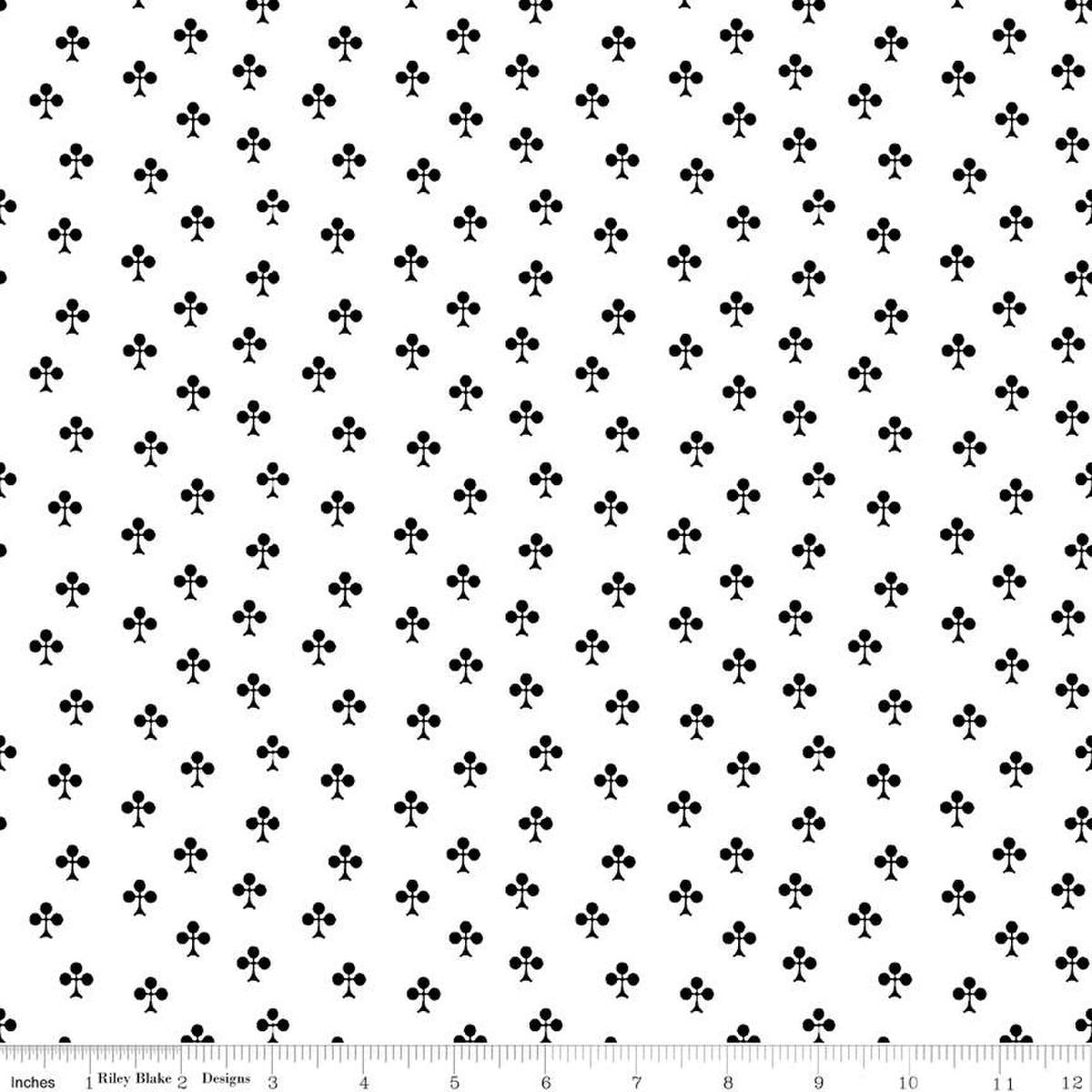 Queen of We'en by Riley Blake CLUBS/WHITE – Arizona Quilts