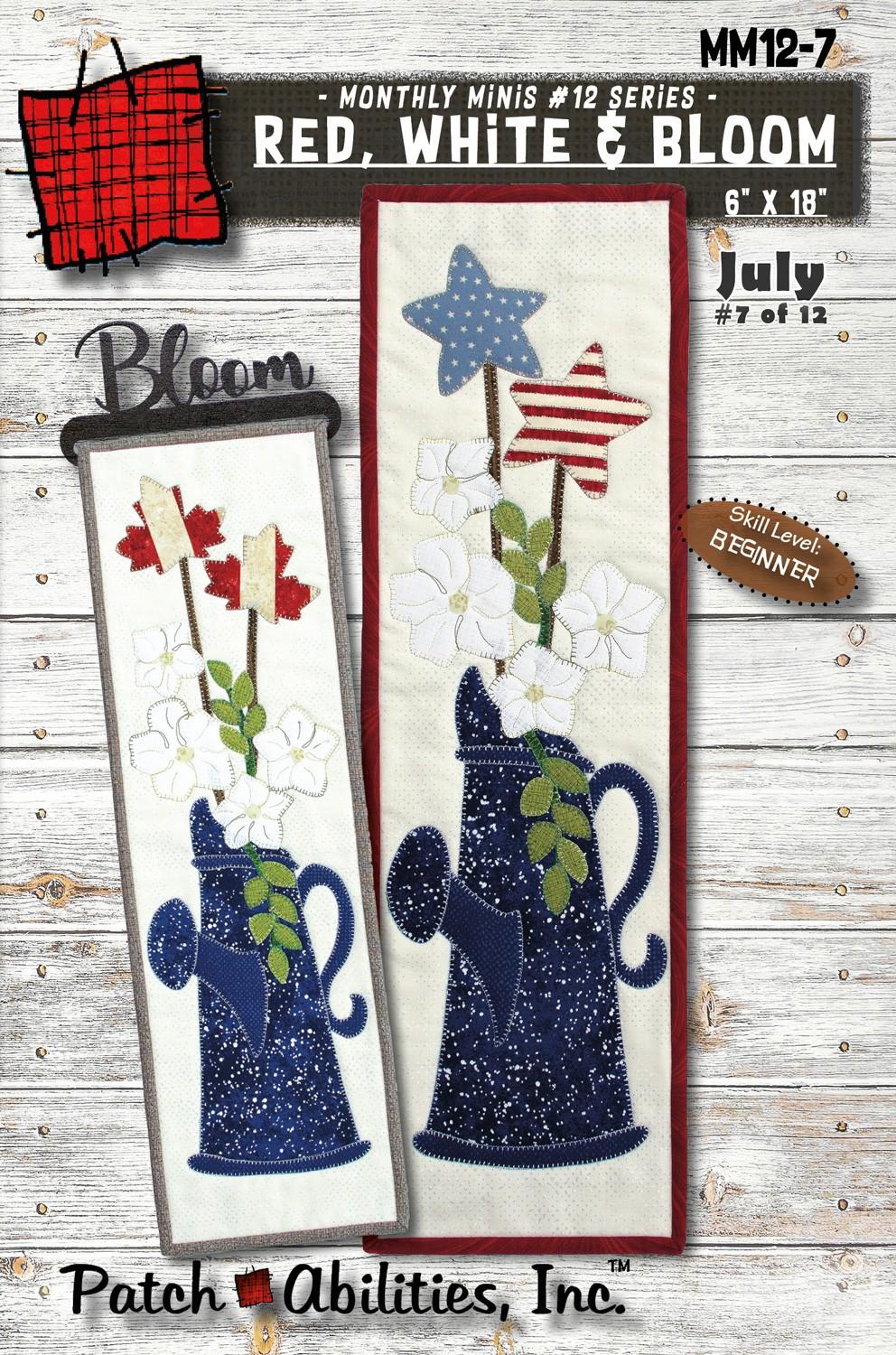 Red, White & Bloom – Arizona Quilts