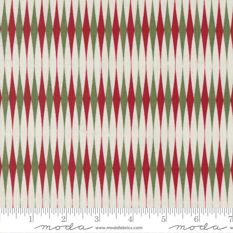 Jolly Good by Moda Fabrics YULETIDE STRIPE/EGGNOG – Arizona Quilts